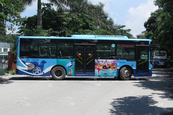 Pushmax và chiến dịch quảng cáo trên xe buýt cực khủng